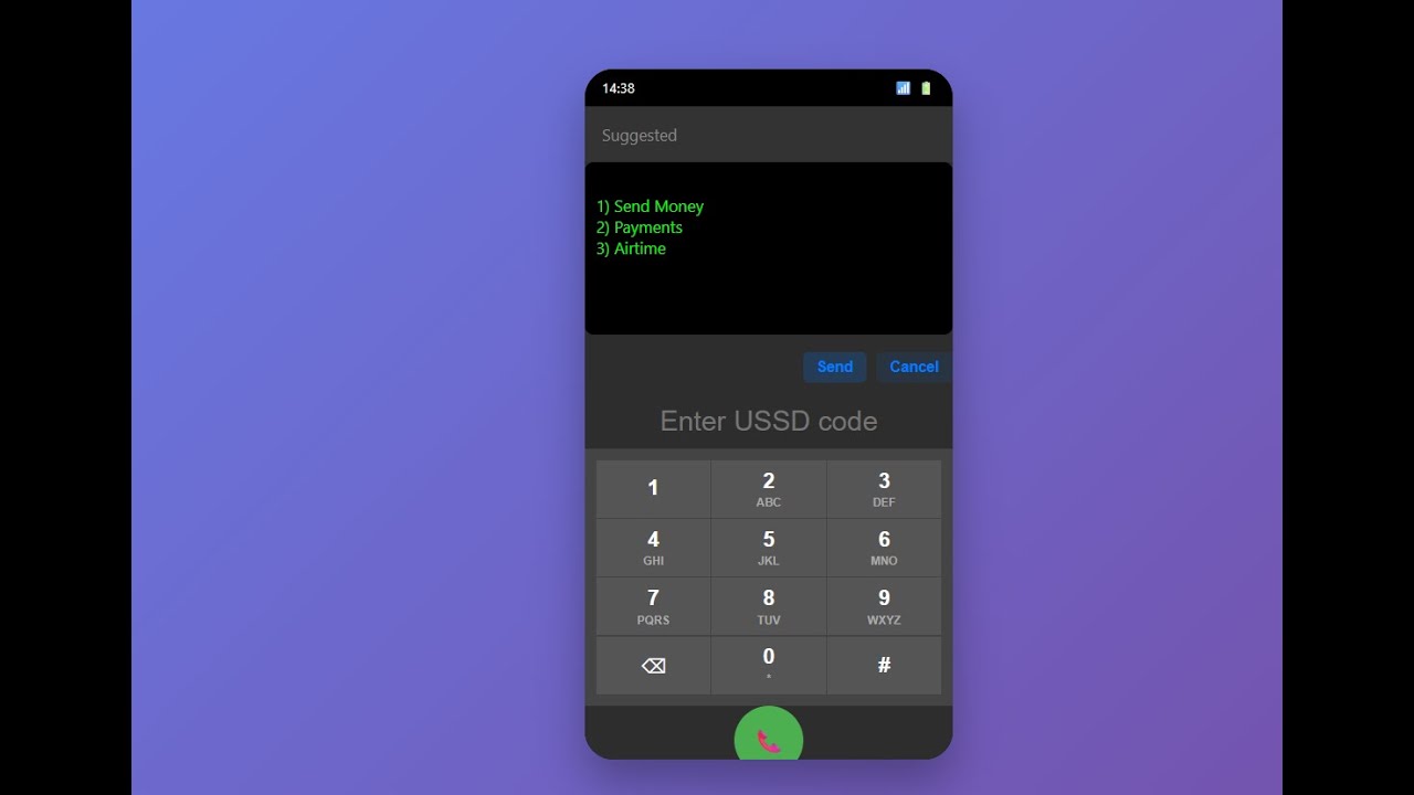 MTN Mobile money USSD app in php,html,javascrip,css