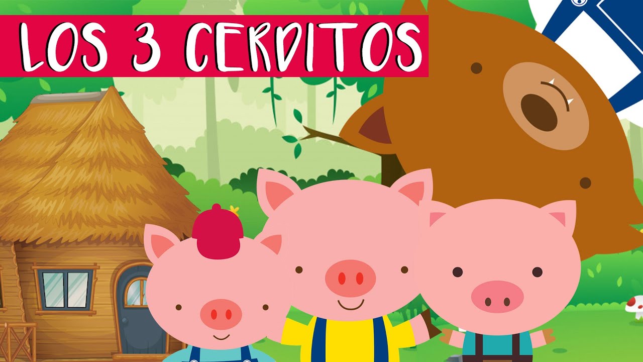 LOS TRES CERDITOS CUENTOS para niños | Los 3 cochinitos y el lobo 🐽🐽🐽 | Loom Kids 🌈