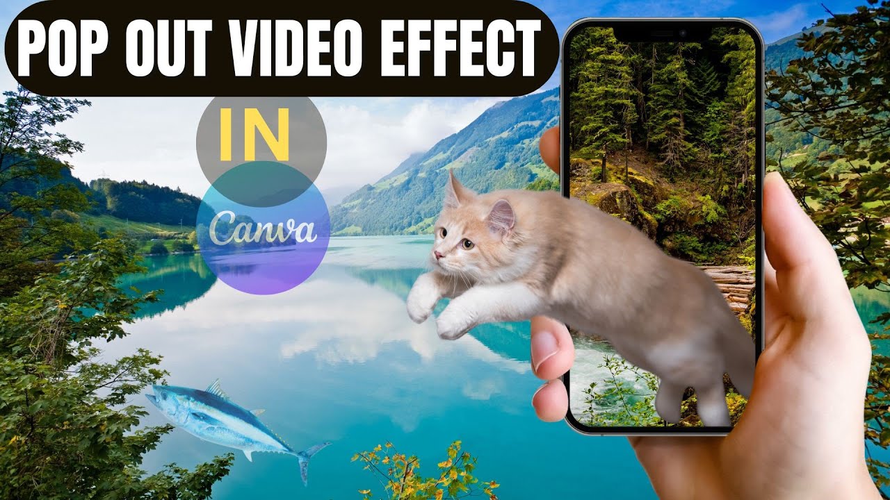 Create Stunning Pop Out Video Effect in Canva | Step-by-Step Tutorial 