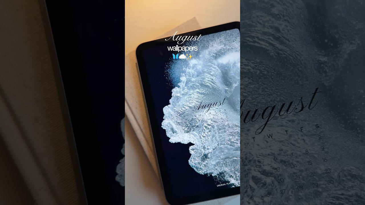 August wallpapers are here ✨❤️‍🔥 free to download on the site :)