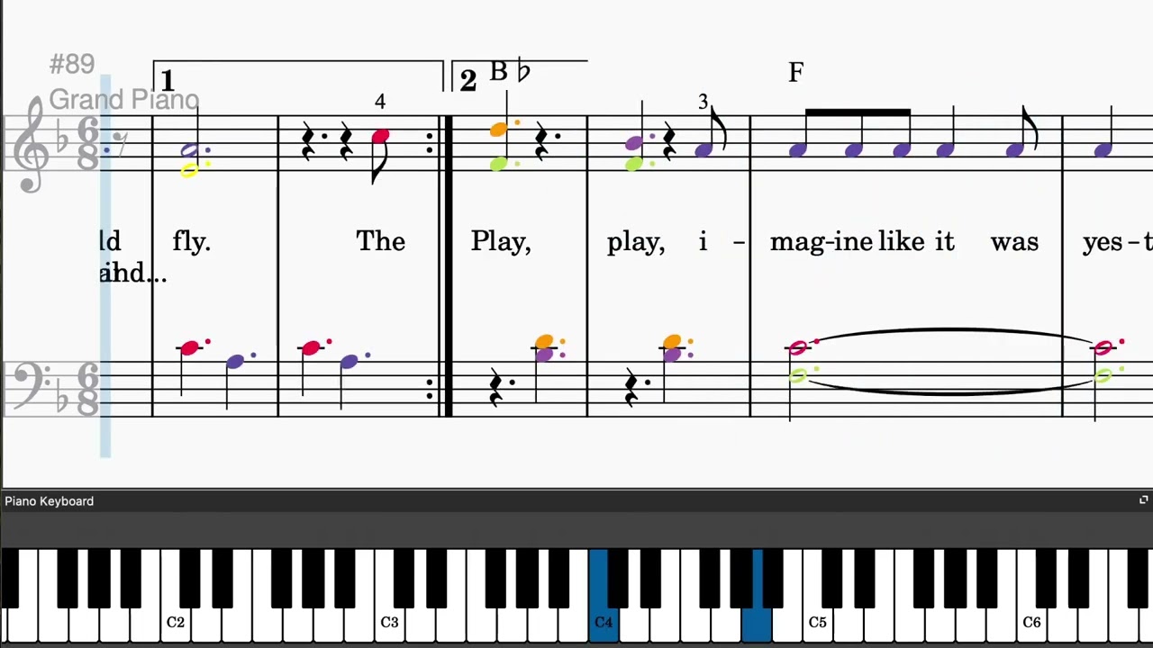 Play by Gary Barlow & Eliot Kennedy - Easy piano tutorials with sheetmusic