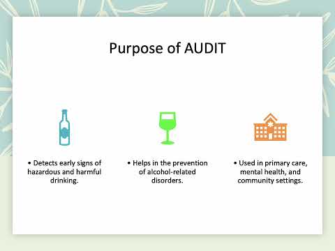 Alcohol Use Disorders Identification Test (AUDIT)