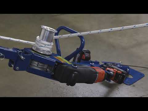 33BAT Battery Powered High Speed Cable Puller