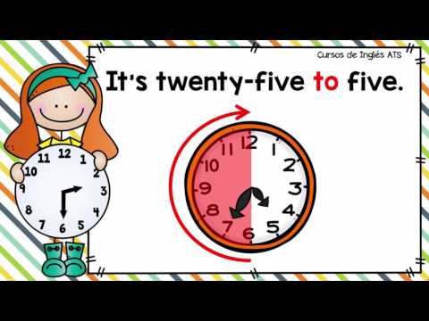 CÓMO DECIR LA HORA EN INGLÉS | CURSO DE INGLÉS
