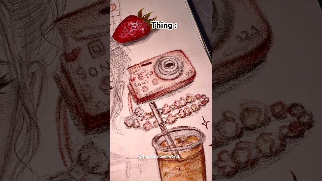 Pinterest decides what I draw? #art #artist #trend #pinterest #aesthetic #creative #fypシ #shorts