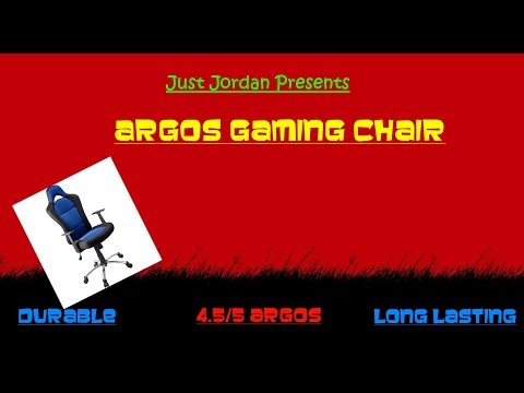 Argos Gaming Chair Review 2016 Update!
