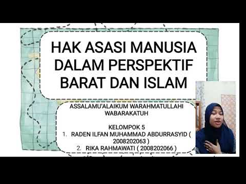 Hak Asasi Manusia Dalam Perspektif Barat dan Islam