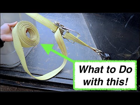 Ratchet strap excess strap FIX
