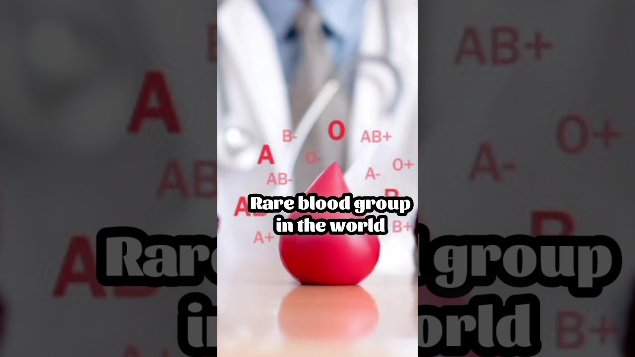 Top 5 rare blood group...... comment your blood group..👉