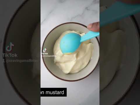 Dijonnaise in 30 seconds! this sauce/dip is perfect with anything and everything. it's so good!!!