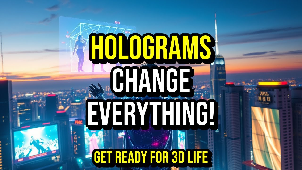 Discover the FUTURE of Holographic Tech – Revolutionizing Communication & Entertainment!