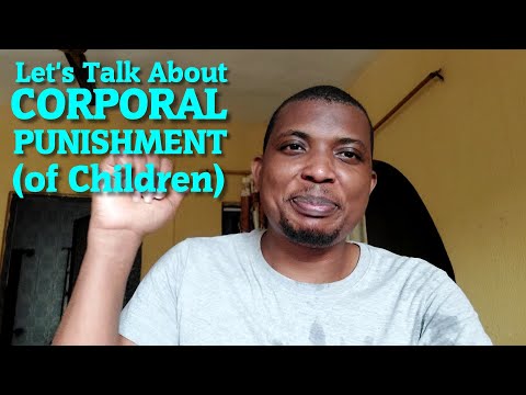 Let's Talk About Corporal Punishment (of Children)