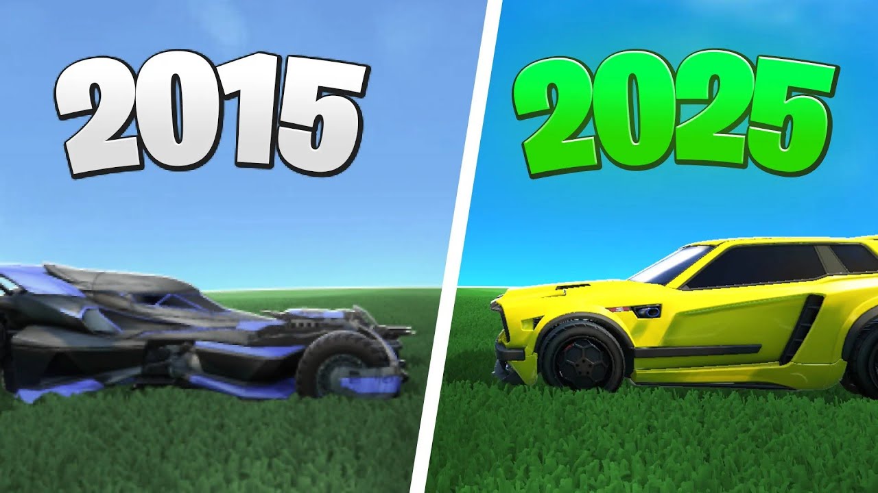 2015 vs 2025 Pro in Rocket League…