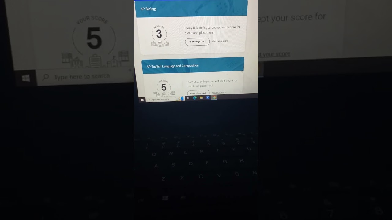 Reacting to my 2023 AP Test Scores