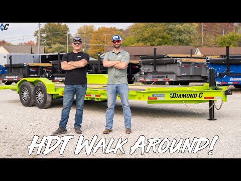 HDT Tilt Trailer Walk Around | Diamond C
