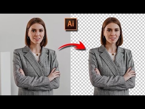 How To Remove Background in Adobe Illustrator CC 2020 | Ai Erase Background