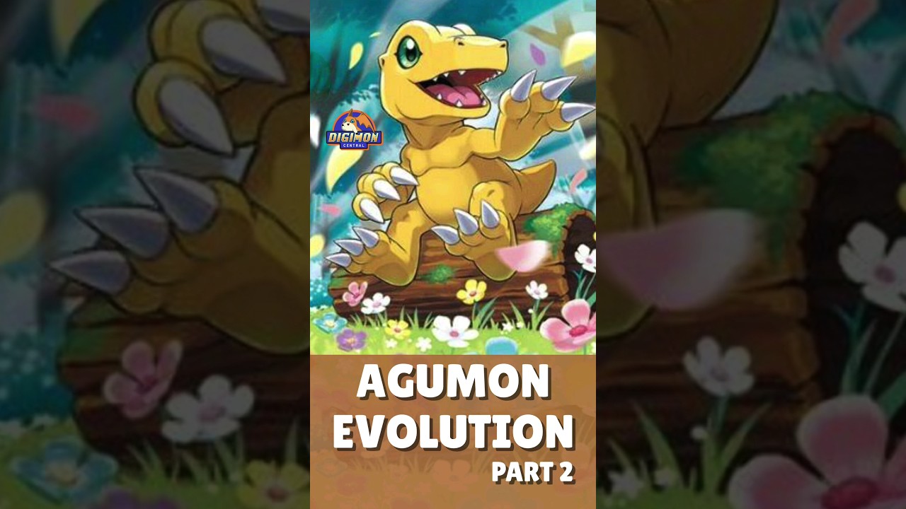 Agumon Evolution Line Part 2 #Shorts