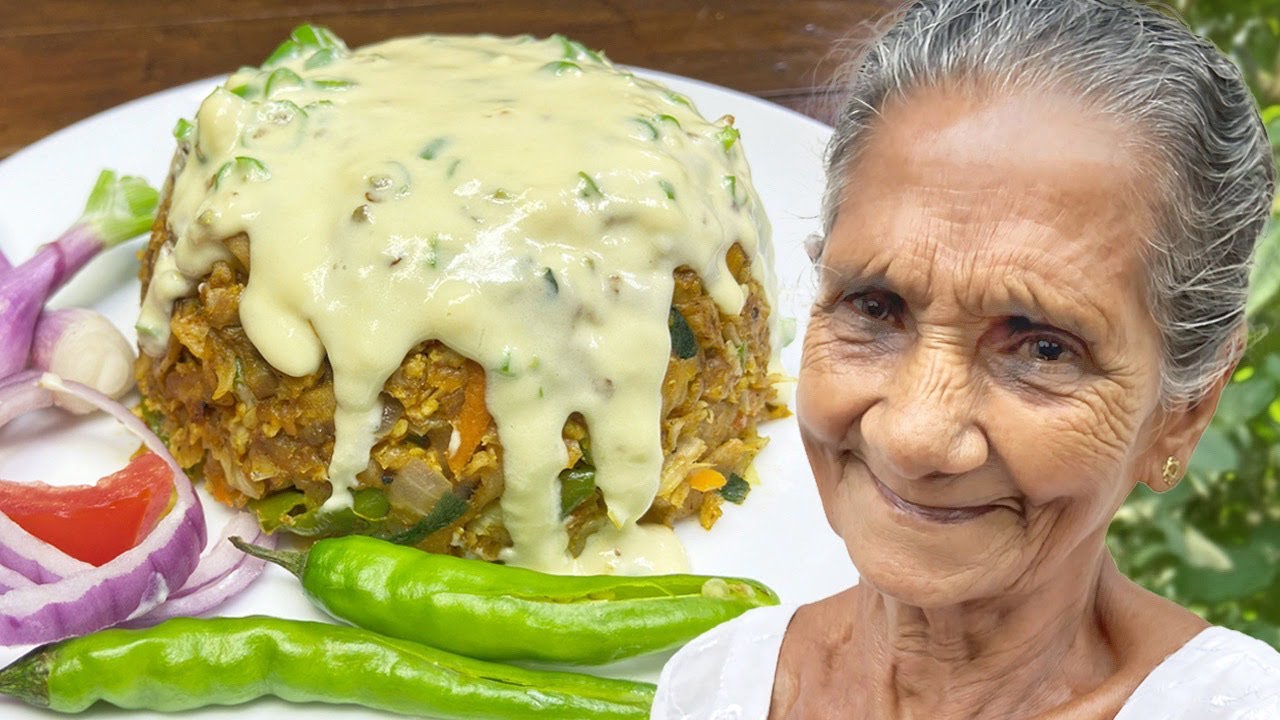 Chicken Cheese Kottu - Grandma Menu
