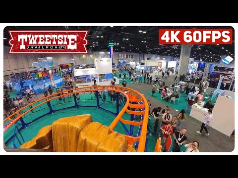 Barrels Of Fun on-ride 4K POV @60fps - Tweetsie Railroad, Blowing Rock NC