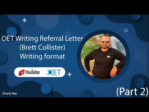 OET Writing Referral Letter (Brett Collister) Explanation of SBAR (Part 2)