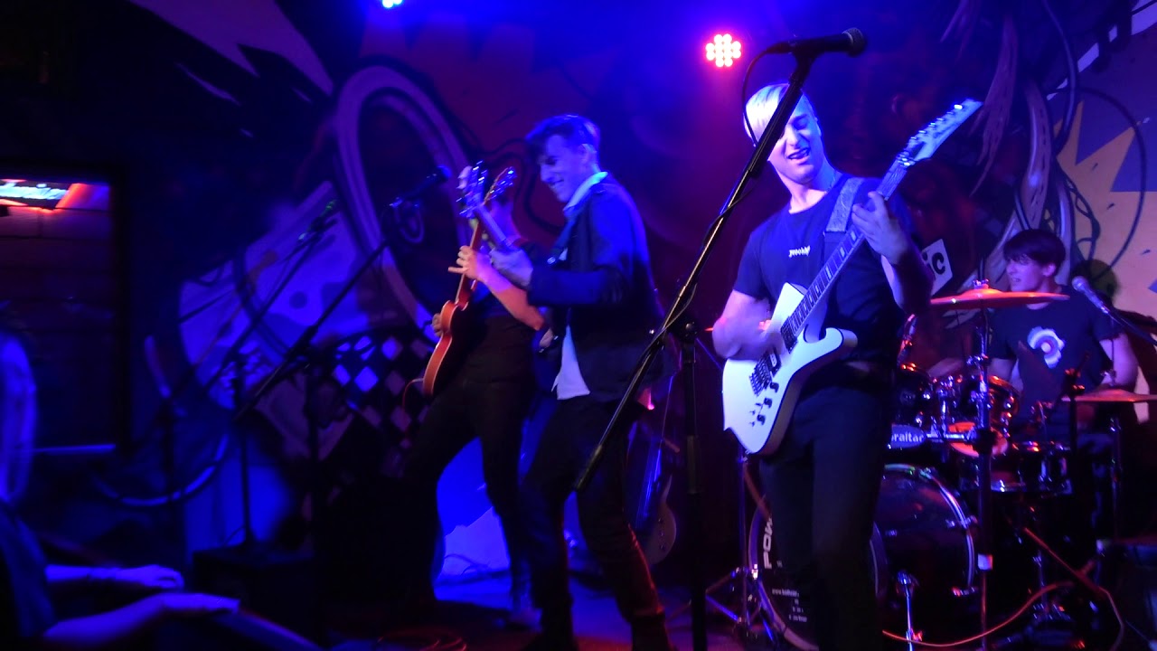Blokhouse performing at the 2019 Aandklas Battle of the Bands Final