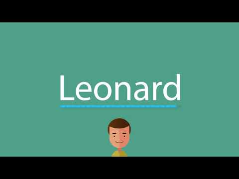How to say Leonard