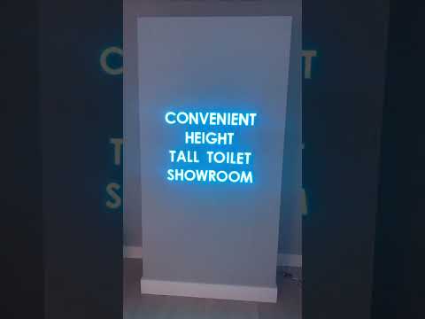 Convenient Height brand is leading in tall #toilet engineering with 20 - 21 inch toilet bowl! 🚽