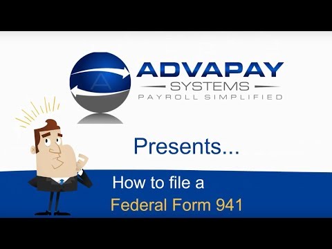 IRS Form 941 - Basic Overview for New Employers