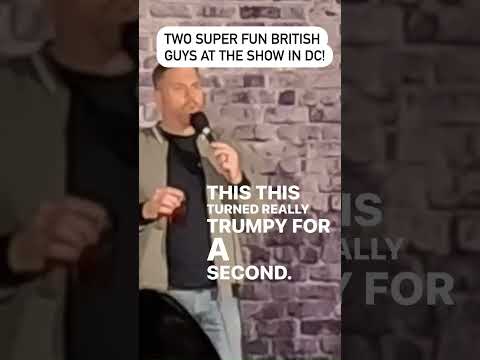 These #brits were great!!! @comedyshowsnearme.dc #funny #veteran #comedian #laugh #trump #england