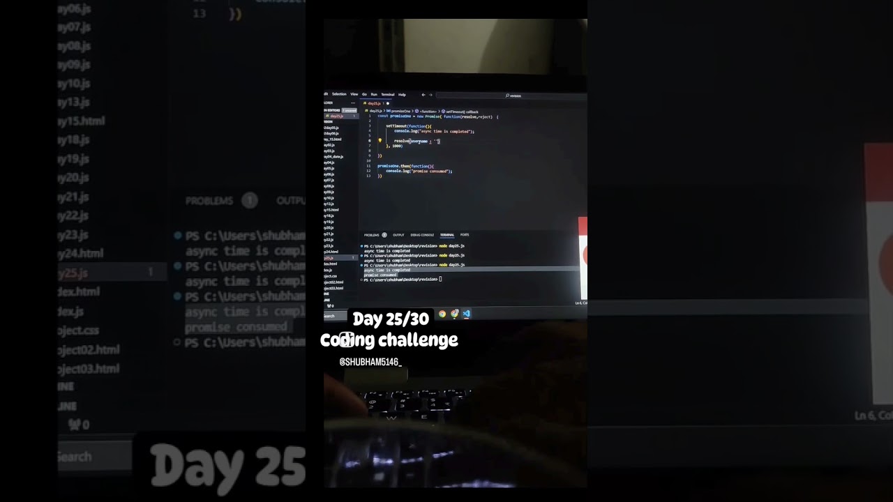 day 25/30 coding challenge #30daychallenge #100daysofcoding #challenge