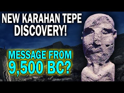 NEW KARAHAN TEPE DISCOVERY! Message from 9,500 BC?