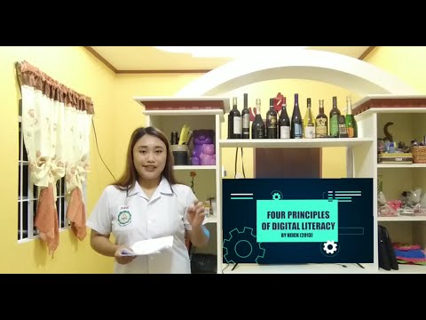 FOUR PRINCIPLES OF DIGITAL LITERACY | C. M. Madayag