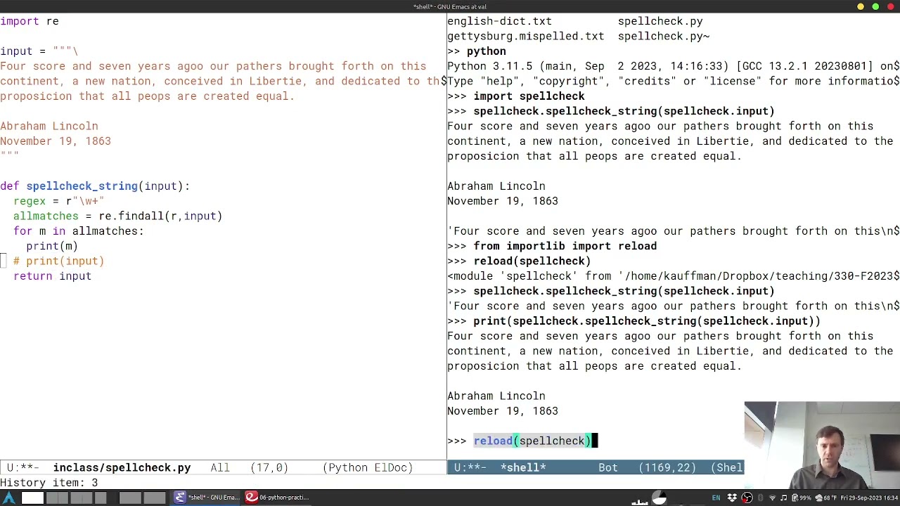 CMSC330 Python Practicum F23