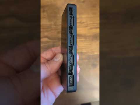 BEST SATA Powered ARGB PWM 16 Port Fan Hub