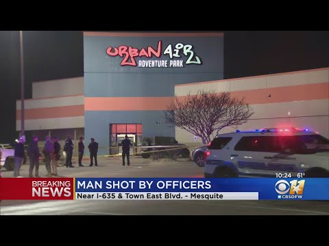 Suspect Shot After Firing At Mesquite Police Officers