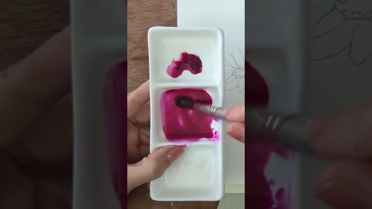 Try This COMPLEX Watercolor Flower Trick!