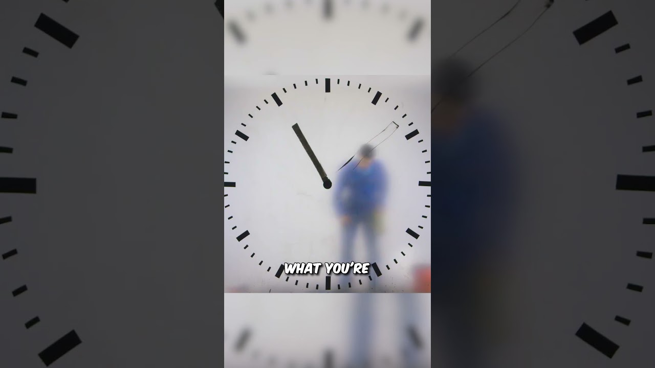 Man forever locked inside an Clock 😨 #shorts