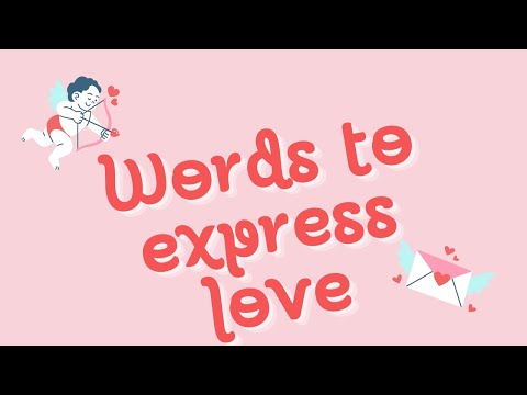English Whiz with Impact | Improve your English Vocabulary | Words to express your love