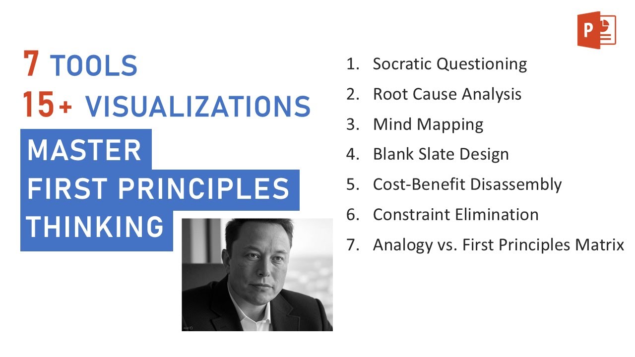 First Principles Thinking Explained with 15+ Visual Frameworks | Problem Solving Guide