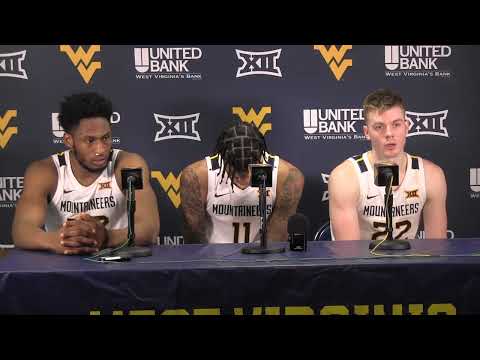 Jalen Bridges, Sean McNeil & Pauly Paulicap | Texas Tech Postgame
