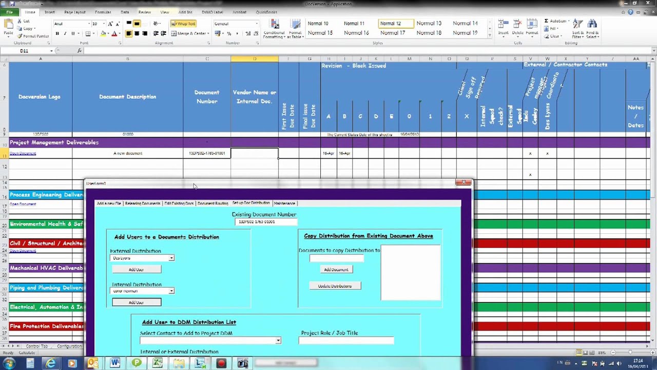 6. Upload Release PDF and Add Distribution AUI