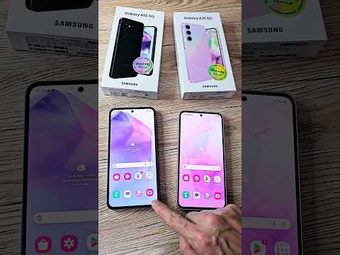 Galaxy A55 and A35