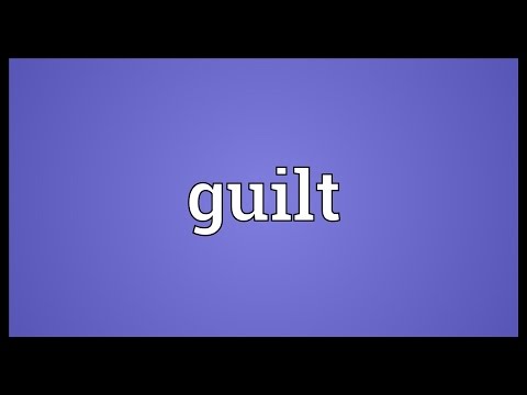 Guilt Meaning