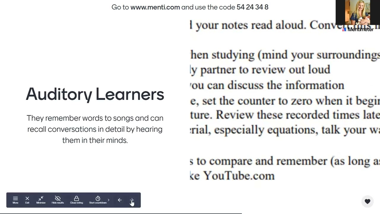 Module 1- Learning Styles Curriculum
