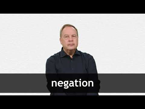 NEGATION definition and meaning | Collins English Dictionary
