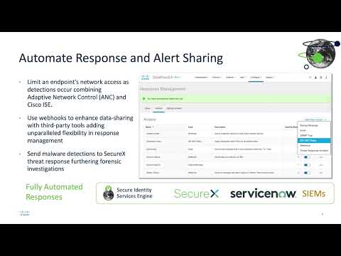 Using Cisco DNAC Cisco Secure Network Analytics to Automate Malware Detection and Mitigation