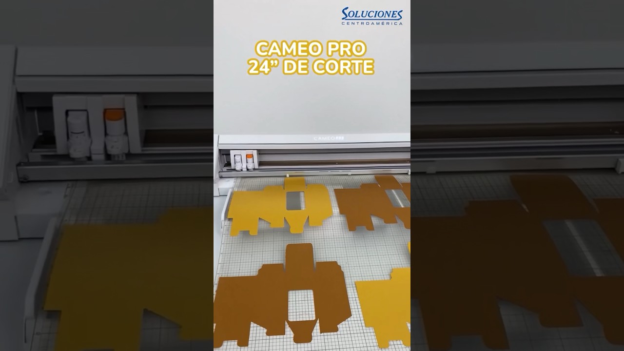 Corta cajas personalizadas con #cameopro 📦💌