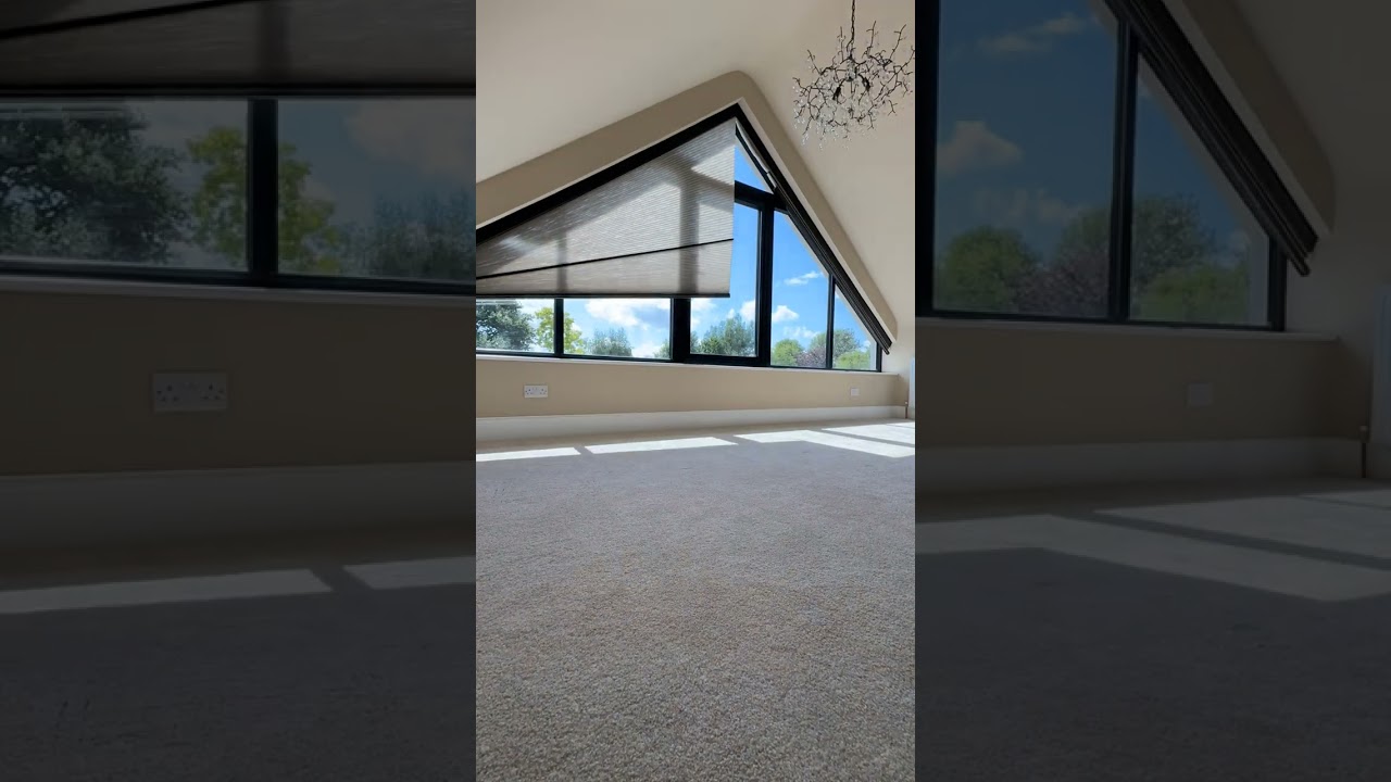 Satisfying Content: Triangular Window Blinds #homerenovationuk