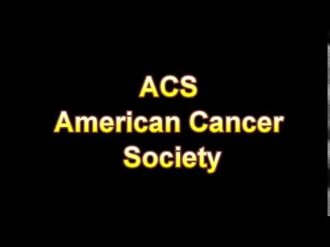 what is the definition of ACS American Cancer Society (Medical Dictionary Online)