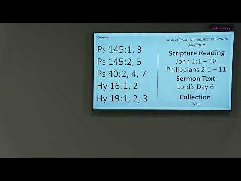 22.06.2025 (pm) - Lords Day 6 - Rev. A. van Delden